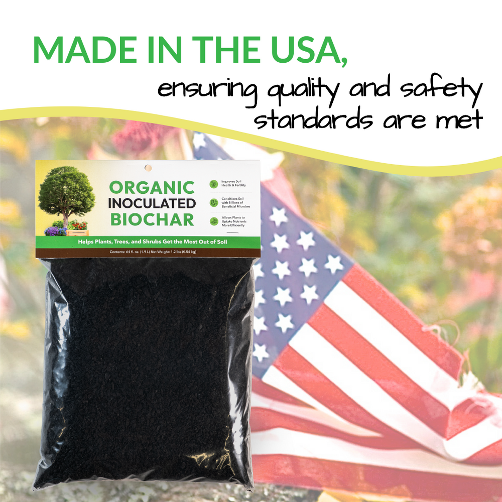 Organic Inoculated Biochar - 64oz