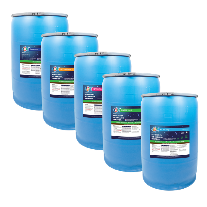 FOOP Nutes Veg & Bloom 55G Drum Pack