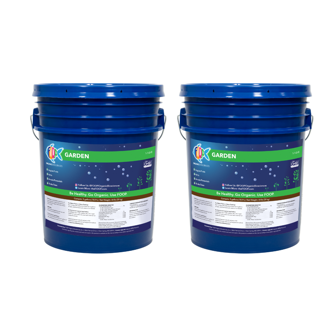 FOOP Garden – General-Purpose, Organic Nutrients for All Plants (5 Gallon)