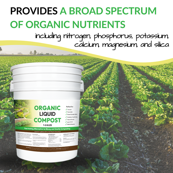 Organic Liquid Compost - 5G (Half Pallet of 12 Units)