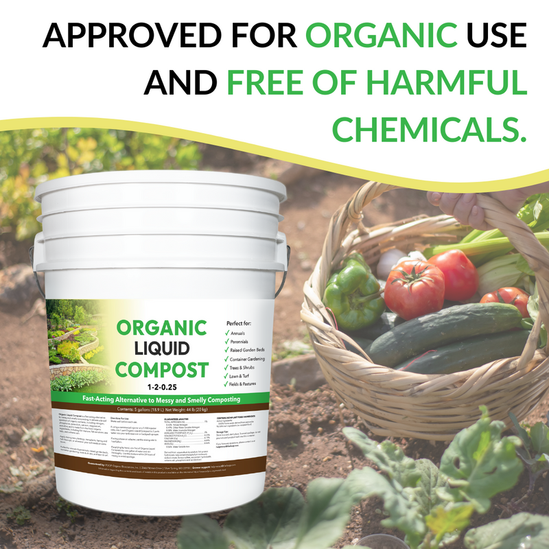 Organic Liquid Compost - 5G (Half Pallet of 12 Units)