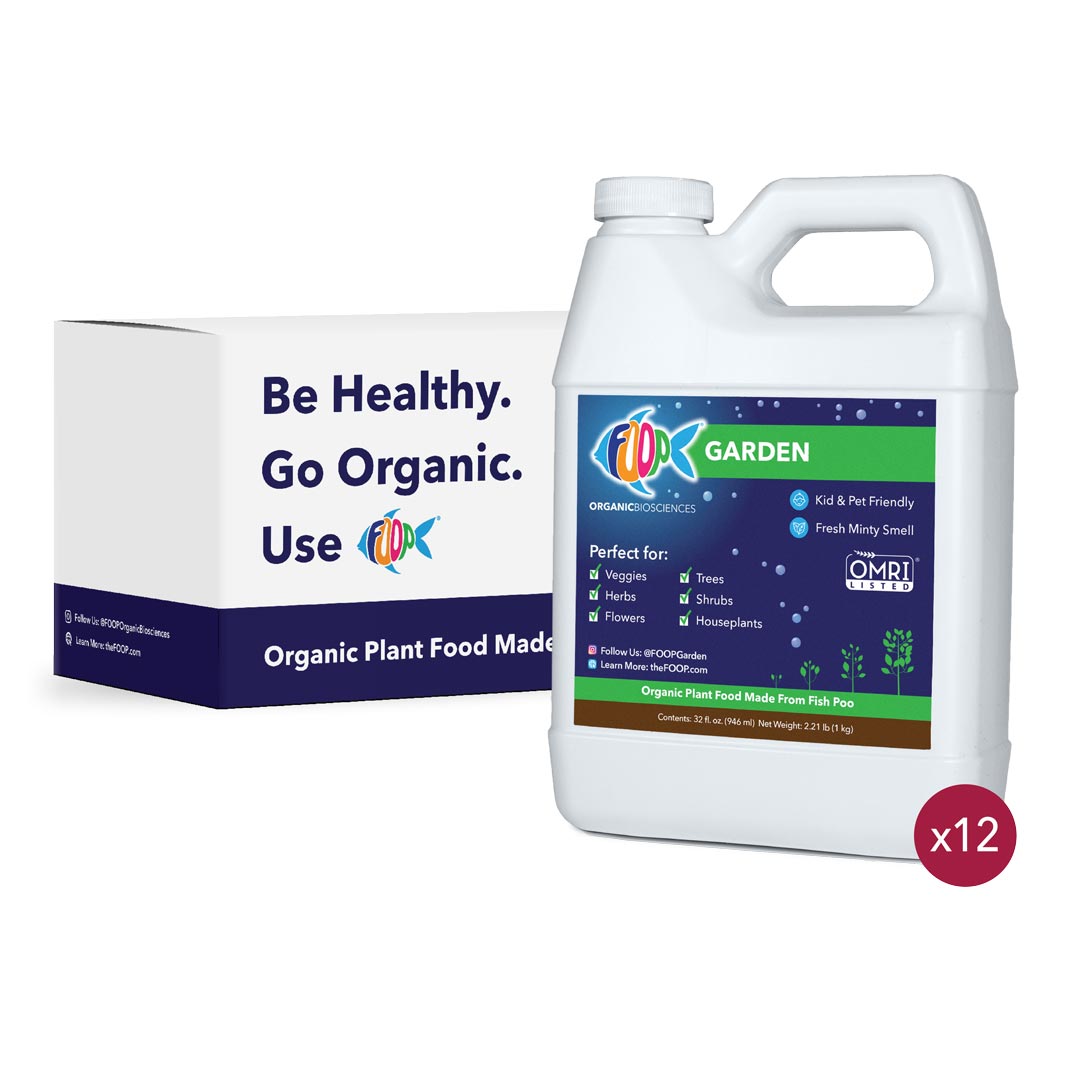 FOOP Garden – General-Purpose, Organic Nutrients for All Plants (32oz ...
