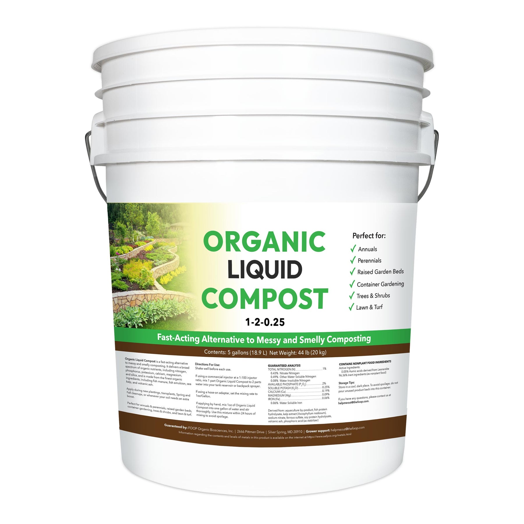 Learn More About Organic Liquid Lawn & Turf Food
